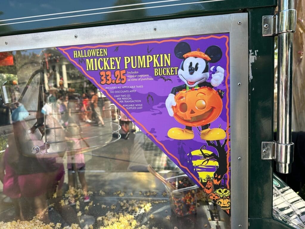 Halloween Mickey Popcorn Bucket Debuts at Disneyland - Enchanted Insider