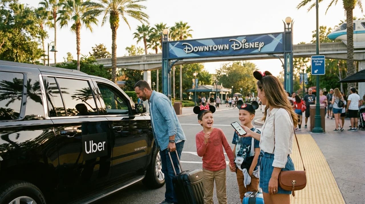 Where to Call Your Uber or Lyft at Disneyland Resort: Every Pickup ...